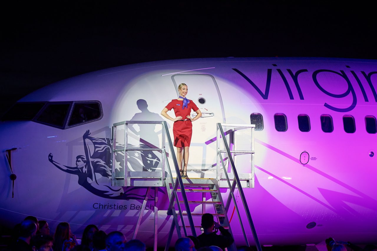 Virgin Australia Crew Hangar Party - Cuisine on Cue Catering